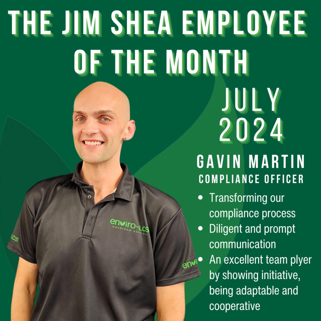 Jim Shea Employee of the Month | Enviro LCS